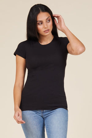 BASIC CREW NECK TEE
